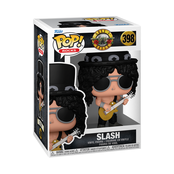 Slash Funko Pop Rocks 398 w/ Protector